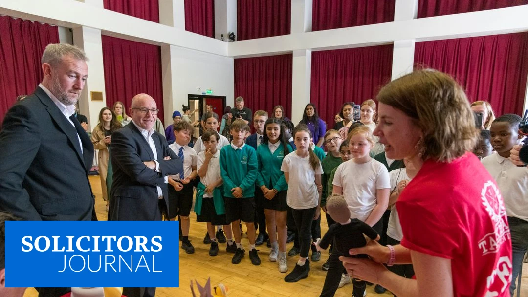 Attorney General visits Warwick's School Tasking final